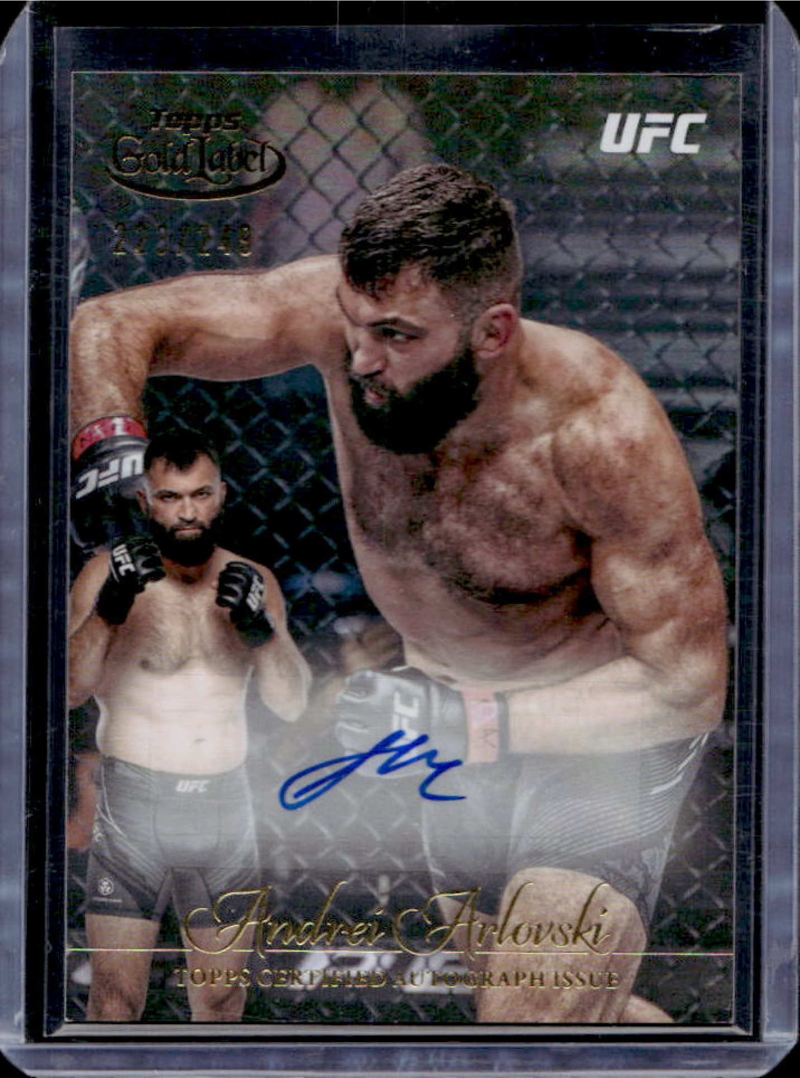 Andrei Arlovski 2024 Topps Gold Label UFC #GLA-ARL Gold Label ...
