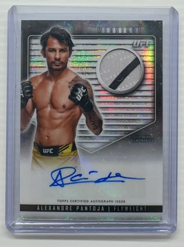 Alexandre Pantoja 2024 Topps Midnight UFC #RCA-APA Relic Autographs ...