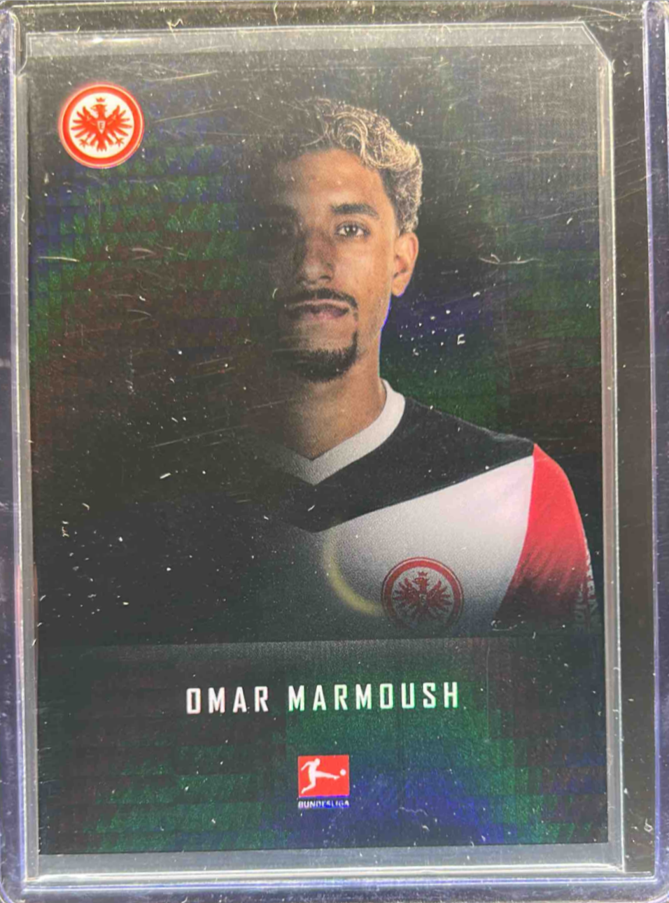 Omar Marmoush 2024 Topps Bundesliga Midnight #T-1 Twilight Price Guide ...