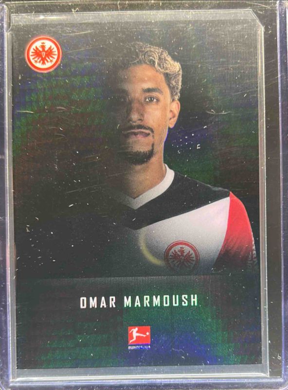 Omar Marmoush 2024 Topps Bundesliga Midnight #T-1 Twilight Price Guide ...