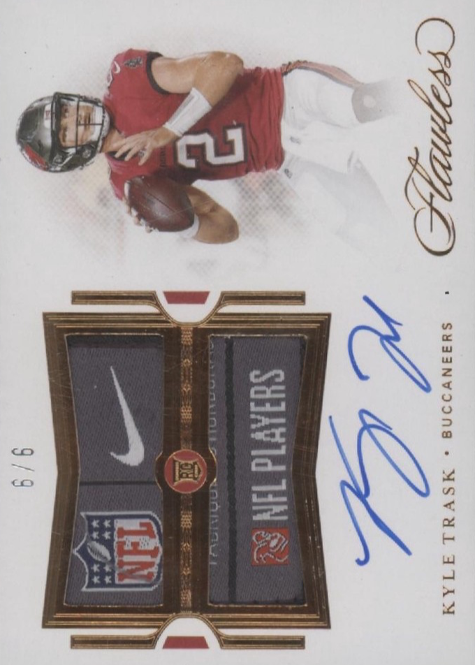 Kyle Trask 2021 Flawless #RDPA-KTR Rookie Dual Patch Auto - Bronze /6 ...