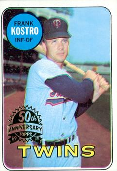Frank Kostro 2018 Topps Heritage #242 50th Anniversary Buybacks Price ...