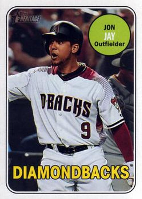 Jon Jay 2018 Topps Heritage #658 Base Price Guide - Sports Card Investor