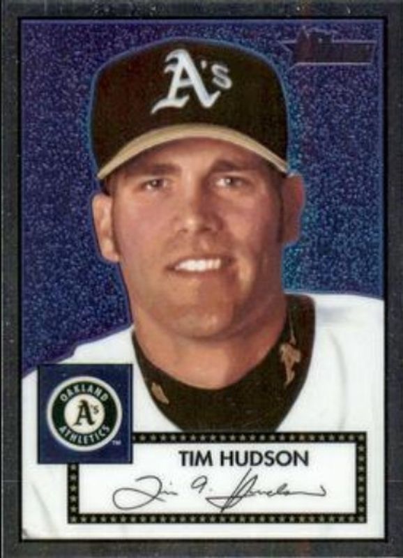Tim Hudson 2001 Topps Heritage #CP53 Chrome /552 Price Guide - Sports ...