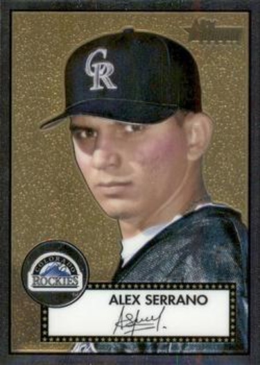 Alex Serrano 2001 Topps Heritage #CP104 Chrome /552 Price Guide ...
