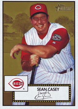 Sean Casey 2001 Topps Heritage #351 Base Price Guide - Sports Card Investor