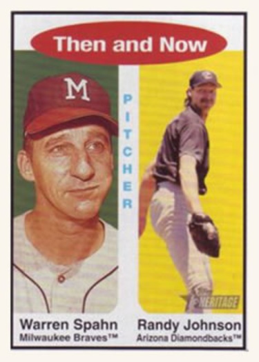 Randy Johnson / Warren Spahn Baseball Cards Price Guide - Sports Card ...