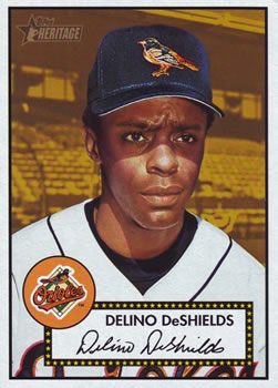 Delino DeShields 2001 Topps Heritage #337 Base Price Guide - Sports ...