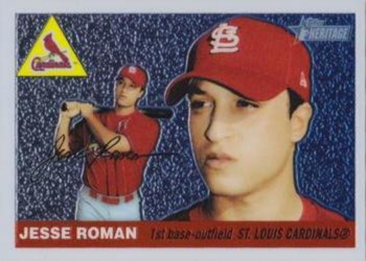 Jesse Roman 2004 Topps Heritage #THC98 Chrome /1955 Price Guide ...