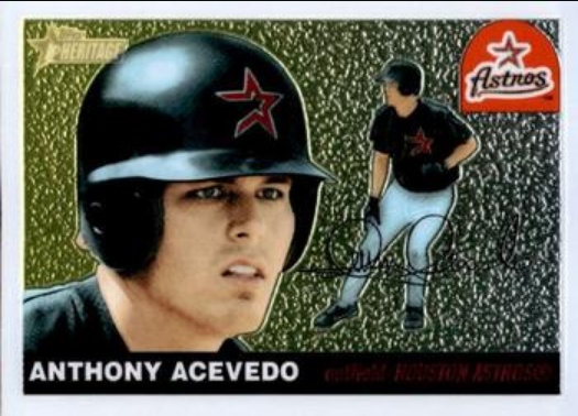 Anthony Acevedo Baseball Cards Price Guide - Sports Card Investor
