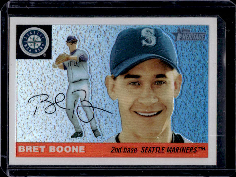Bret Boone 2004 Topps Heritage #THC57 Chrome Refractor /555 Price Guide ...