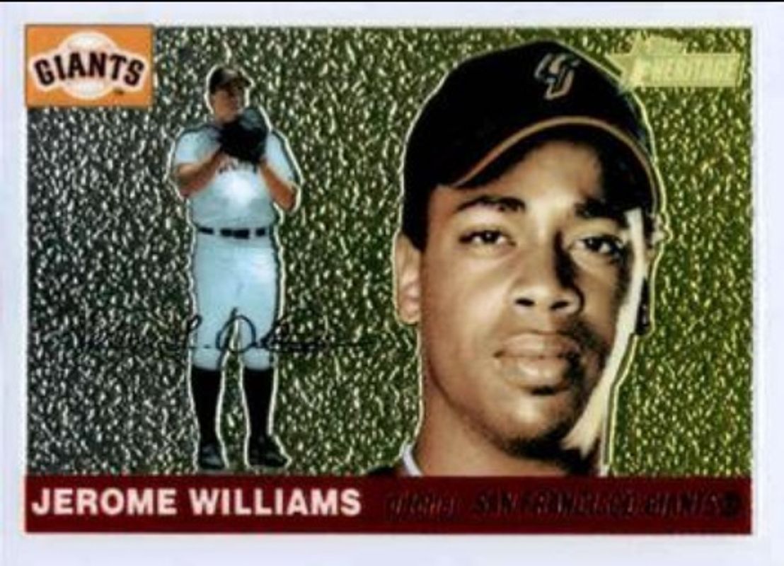 Jerome Williams 2004 Topps Heritage #THC110 Chrome /1955 Price Guide ...