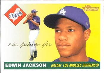 Edwin Jackson 2004 Topps Heritage #458 Base Price Guide - Sports Card ...