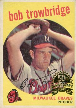 Bob Trowbridge 2008 Topps Heritage #239b 50th Anniversary Buybacks ...