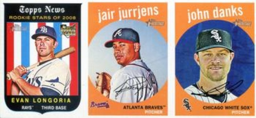 Evan Longoria / Jair Jurrjens / John Danks Baseball Cards Price Guide ...