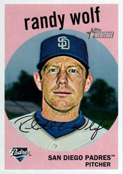 Randy Wolf 2008 Topps Heritage #423 Base Price Guide - Sports Card Investor