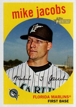 Mike Jacobs 2008 Topps Heritage #631 Base Price Guide - Sports Card ...