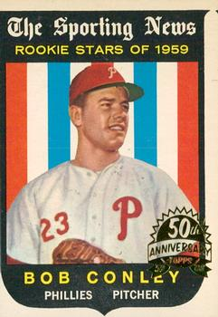 Bob Conley 2008 Topps Heritage #121 50th Anniversary Buybacks Price ...
