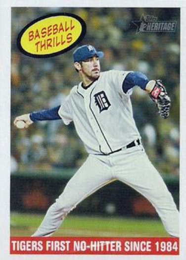 Justin Verlander 2008 Topps Heritage #370b Base Price Guide - Sports ...