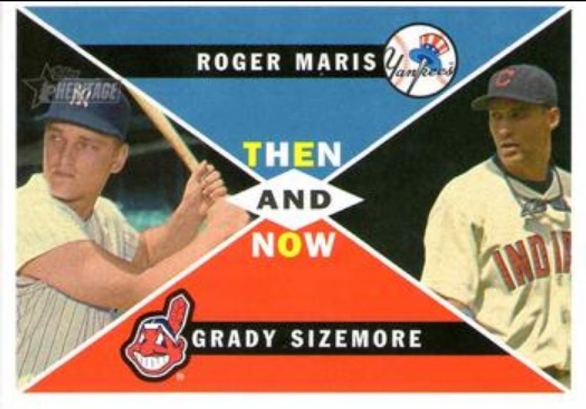 Grady Sizemore / Roger Maris Baseball Cards Price Guide - Sports Card ...