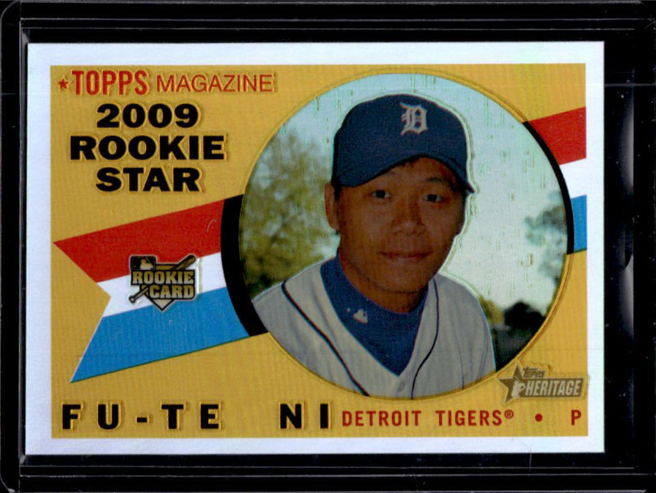 Fu-Te Ni 2009 Topps Heritage #CHR184 Chrome Refractor /560 Price Guide ...