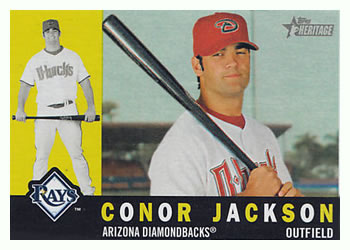 Conor Jackson 2009 Topps Heritage #58b Base Price Guide - Sports Card ...