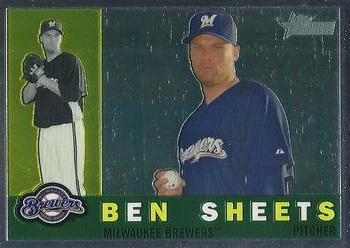 Ben Sheets 2009 Topps Heritage #C28 Chrome /1960 Price Guide - Sports ...