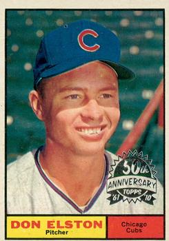 Don Elston 2010 Topps Heritage #169 50th Anniversary Buybacks Price ...