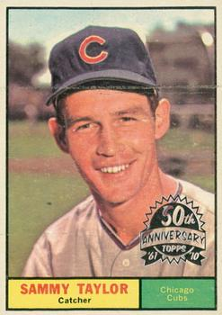 Sammy Taylor 2010 Topps Heritage #253 50th Anniversary Buybacks Price ...