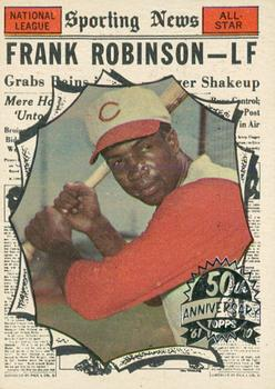 Frank Robinson 2010 Topps Heritage #581 50th Anniversary Buybacks Price ...