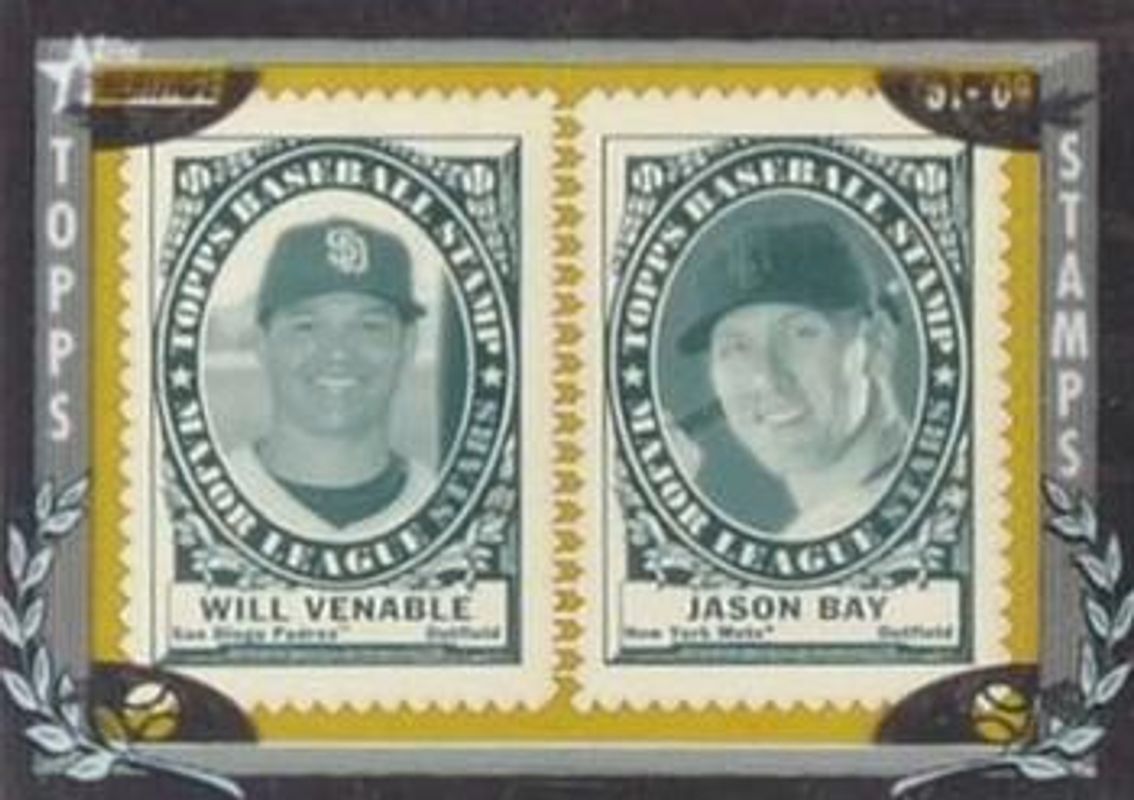 Will Venable 2010 Topps Heritage Framed Dual Stamps /50 Price Guide ...