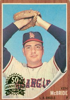 Ken McBride 2011 Topps Heritage #268 50th Anniversary Buybacks Price ...