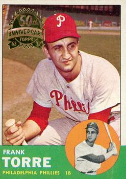 Frank Torre 2012 Topps Heritage #161 50th Anniversary Buybacks Price ...