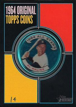 Al Kaline 2013 Topps Heritage #TCR-AK Original 64 Coins /4 Price Guide ...