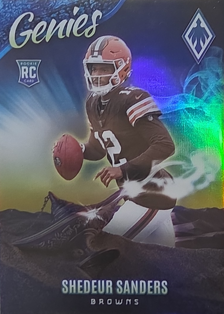 Shedeur Sanders 2025 Phoenix #18 Genies /(SSP) Price Guide - Sports ...