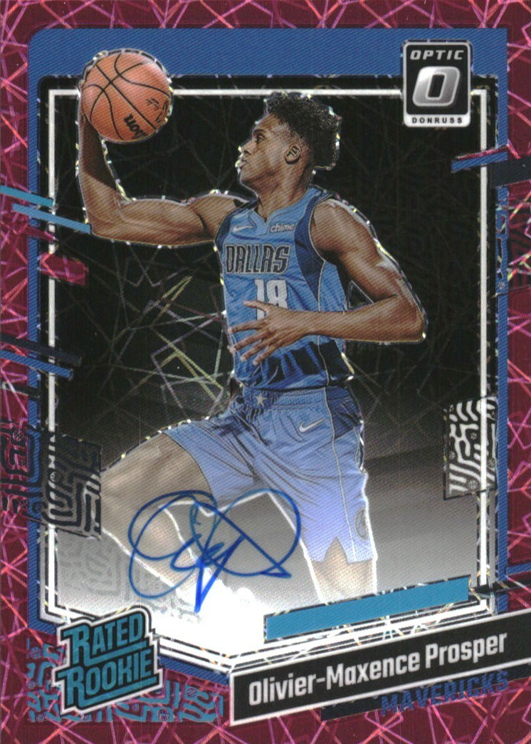 Olivier-Maxence Prosper 2023 Optic #274 Rated Rookie Signatures - Pink Velocity /79 Price Guide ...