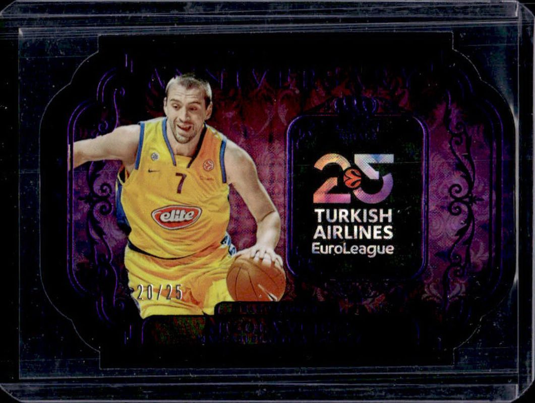 Nikola Vujcic 2024 Crown Royale EuroLeague #5 25th Anniversary - Purple ...