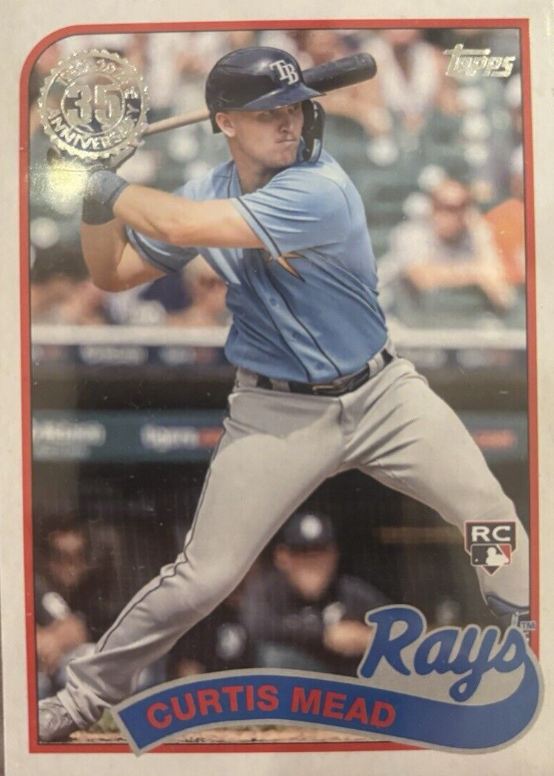 Curtis Mead 2024 Topps #89B-85 1989 Topps - The Real One /89 Price ...