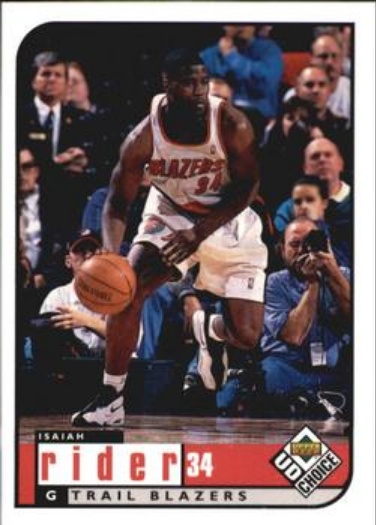 Isaiah Rider 1998 Upper Deck Choice #117 Base Price Guide - Sports Card ...