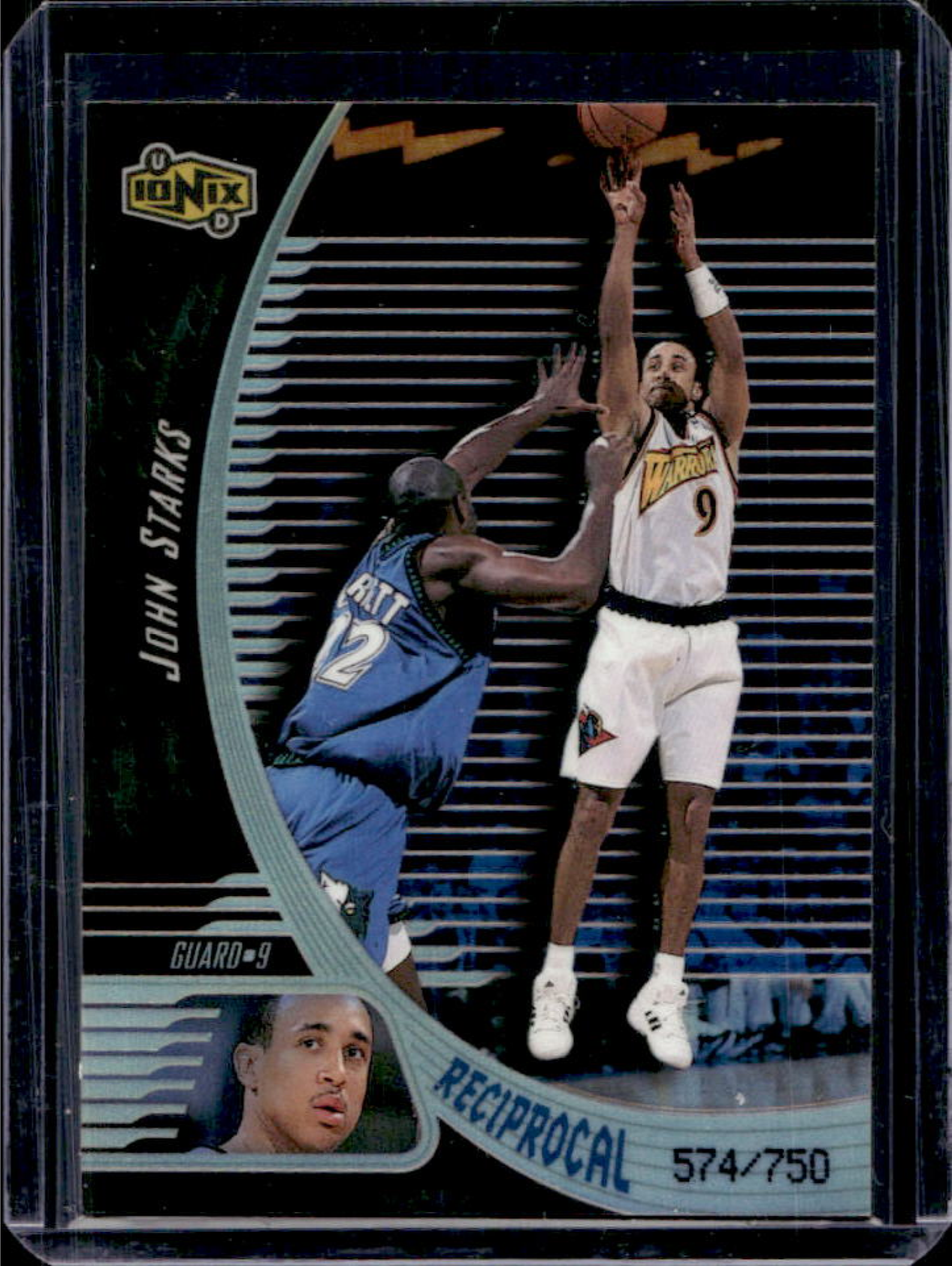 John Starks 1998 Upper Deck Ionix #R24 Reciprocal /100 Price Guide ...