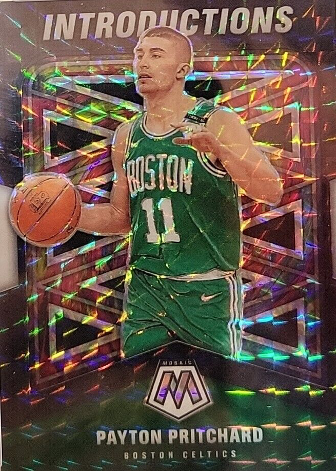 Payton Pritchard 2020 Mosaic #9 Introductions - Black /1 Price Guide ...