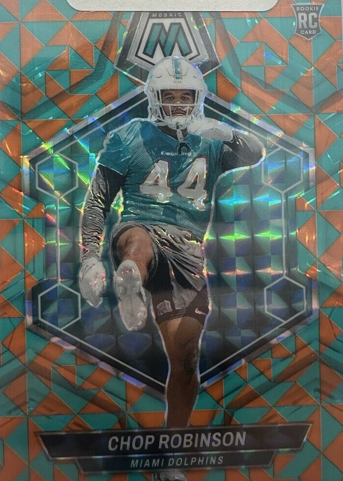 Chop Robinson 2024 Mosaic #321 Tessellation /15 Price Guide - Sports ...