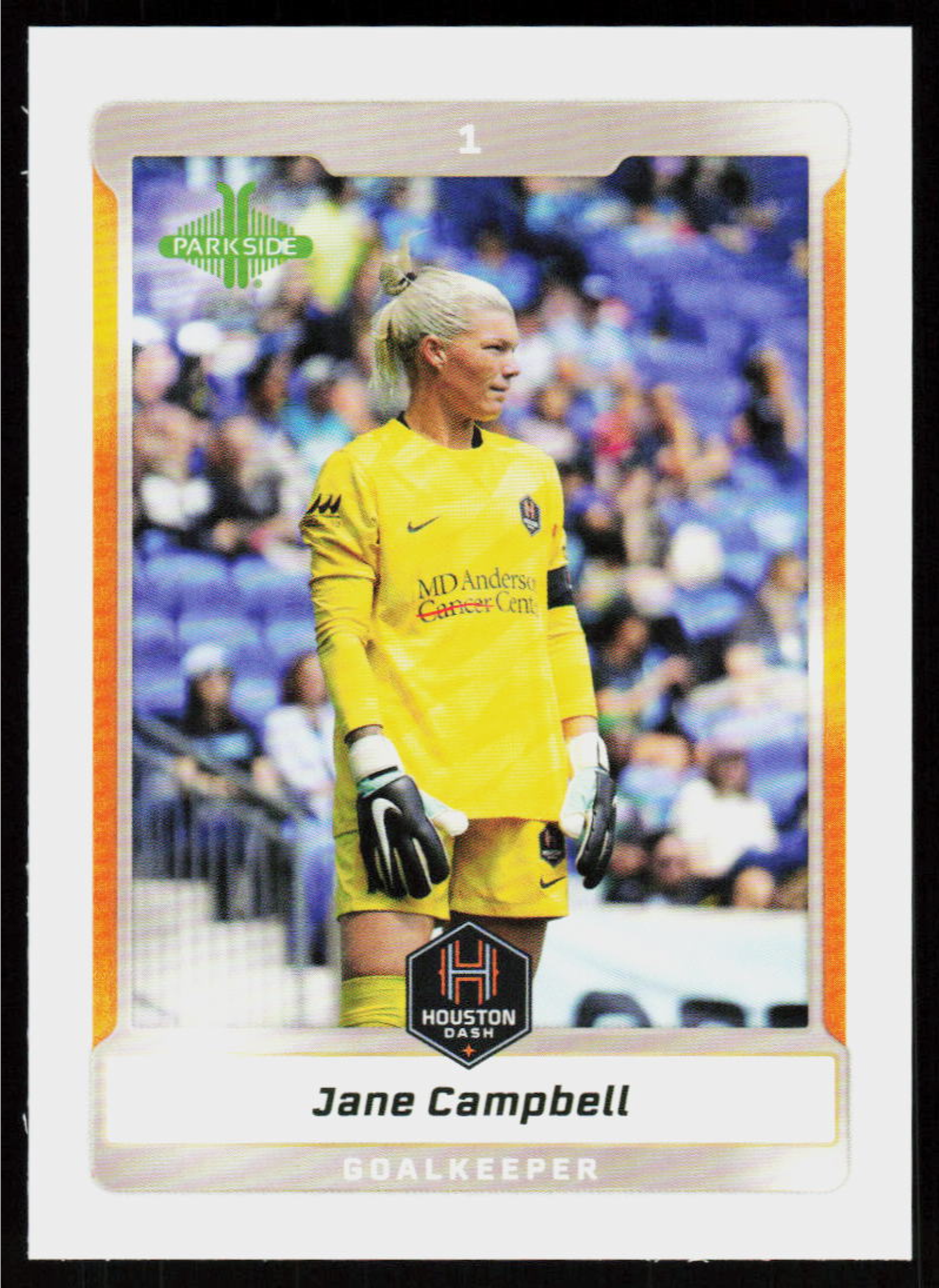 Jane Campbell 2025 Parkside NWSL Series 1 #124 Base Price Guide ...