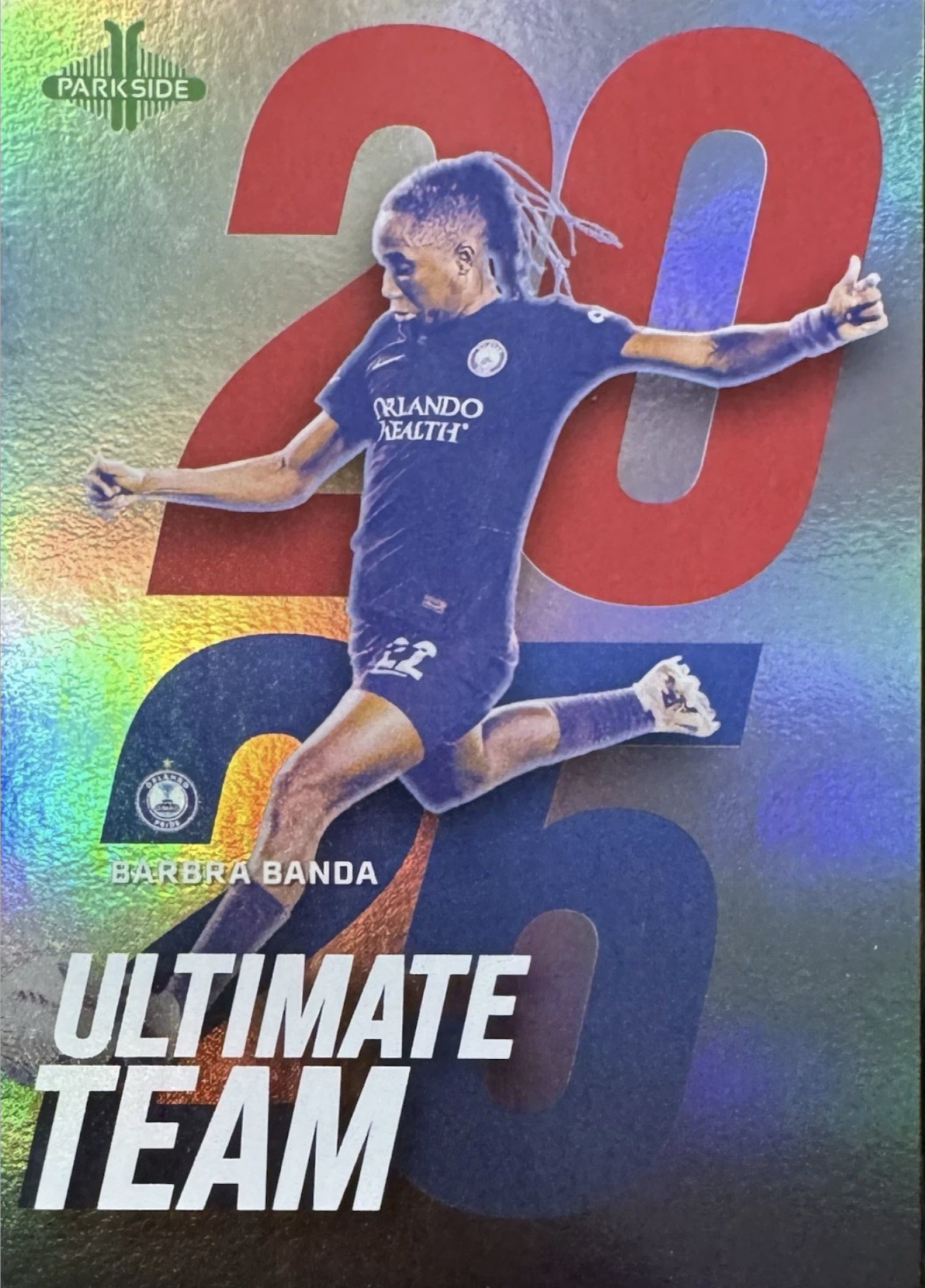Barbra Banda 2025 Parkside NWSL Series 1 #10 Ultimate Team Price Guide ...