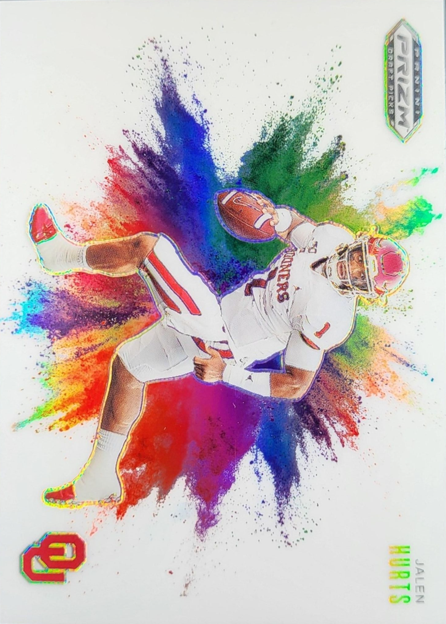 Jalen Hurts 2025 Prizm Draft Picks #32 Color Blast /(SSP) Price Guide ...