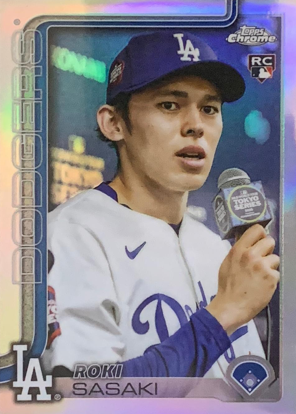 Roki Sasaki 2025 Topps Chrome Update #USC73 Image Variation Price Guide ...