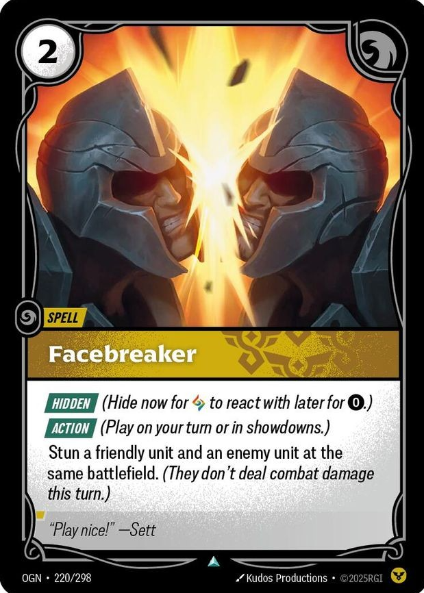 Facebreaker Riftbound Cards Price Guide - Sports Card Investor