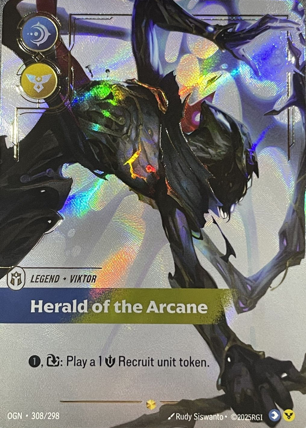 Viktor - Herald of the Arcane 2025 Origins #308/298 Overnumbered ...