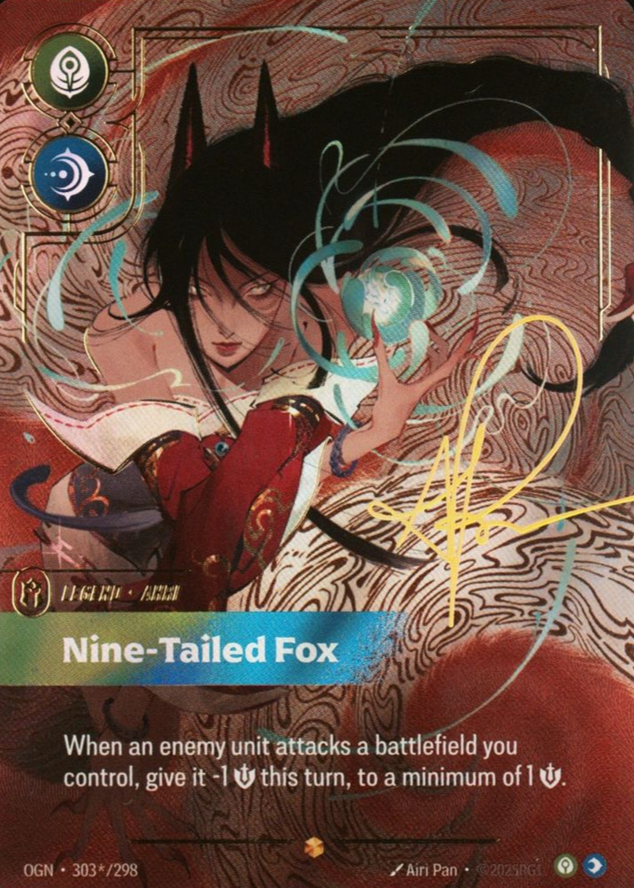 Ahri - Nine-Tailed Fox Riftbound Cards Price Guide - Sports Card Investor