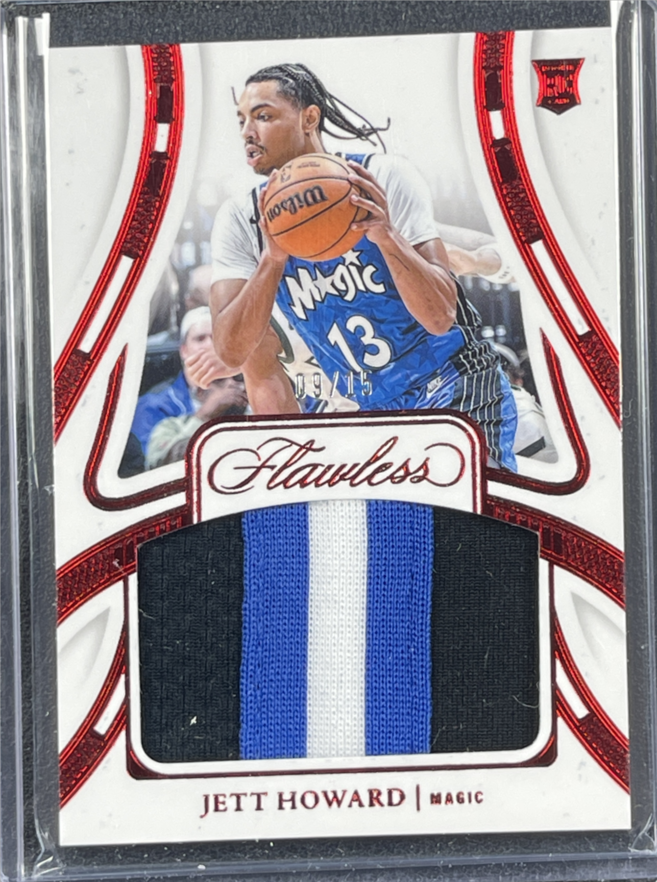 Jett Howard 2023 Flawless #PAT-JHW Patches - Ruby /15 Price Guide ...